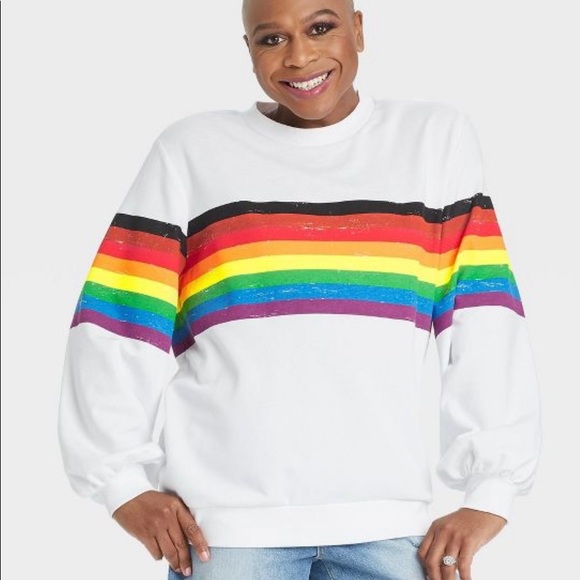 Target | Shirts | Pride Gender Inclusive Adult Crew Neck Sweatshirt ...